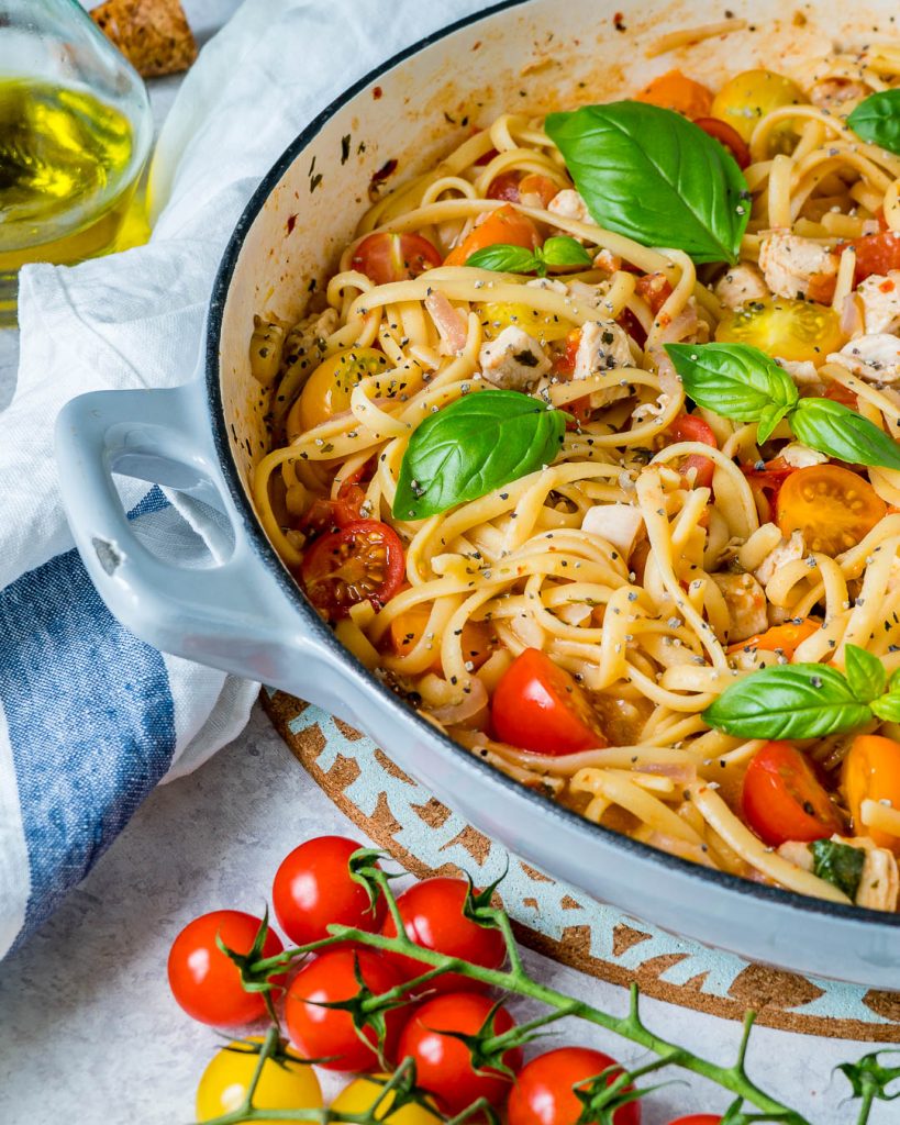 Best Bruschetta Chicken Pasta Recipe