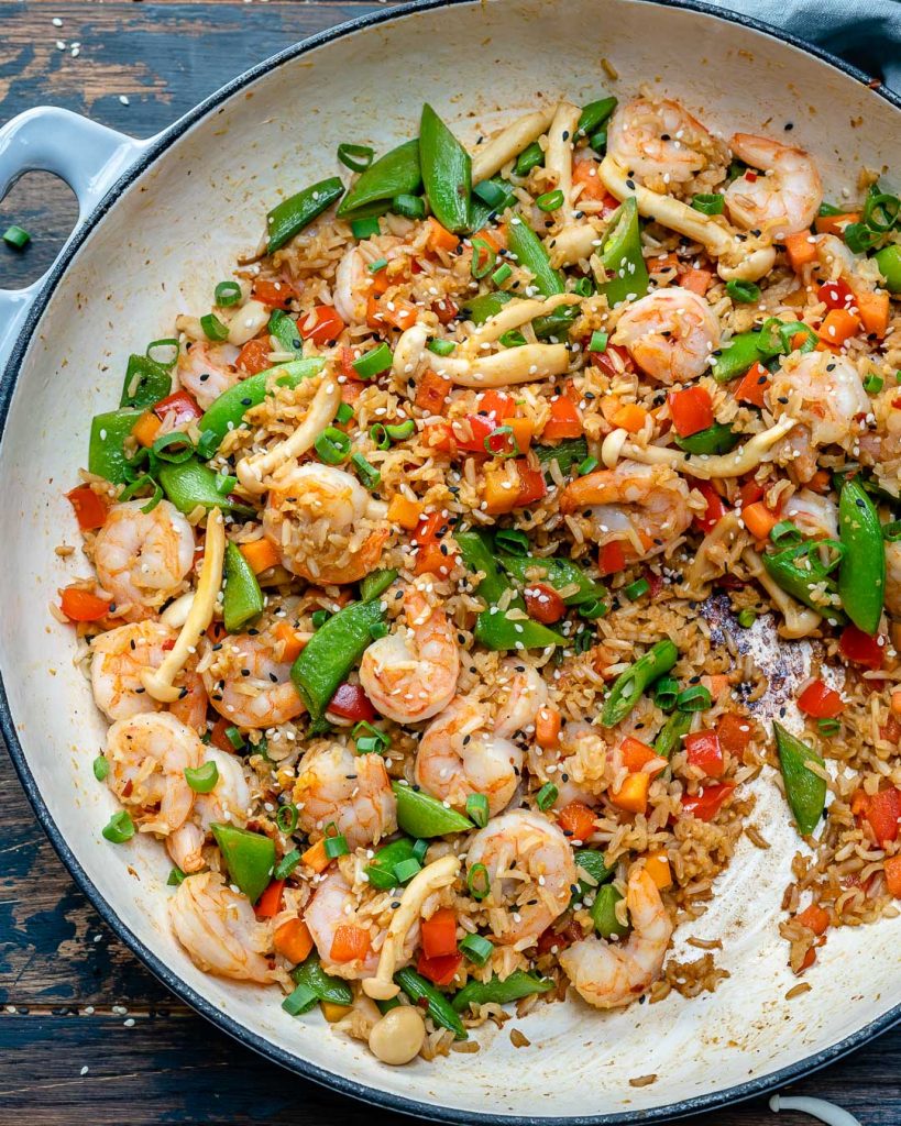 Easy Shrimp Fried Rice Recipe (Video) - Blondelish.com