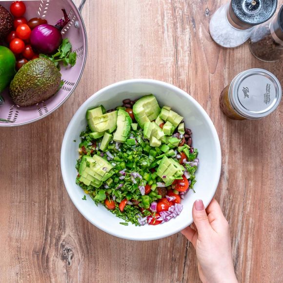 Cowboy Caviar With Italian Dressing (Vegan Recipe) | Blondelish.com
