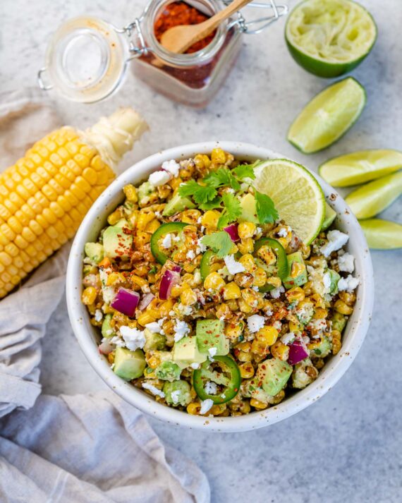 Mexican Street Corn Salad (Esquites Recipe) - Blondelish.com
