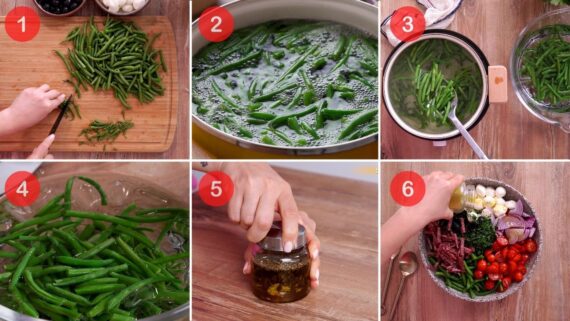Cold Green Bean Salad Recipe - Blondelish.com
