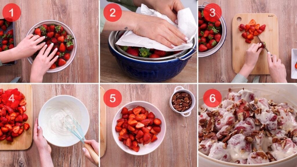 Strawberry Pecan Salad – Easy Strawberry Dessert Recipe