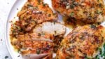 Pan Seared Garlic Butter Chicken Recipe - Blondelish.com